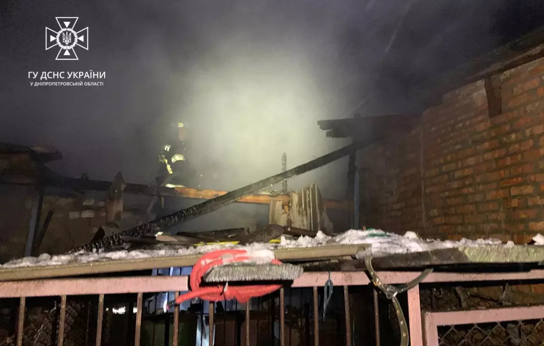 Через пожежу у Криворізькому районі загинула корова Krivbass City